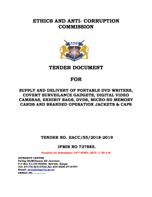 Fillable Online ETHICS AND ANTI- CORRUPTION Fax Email Print - pdfFiller