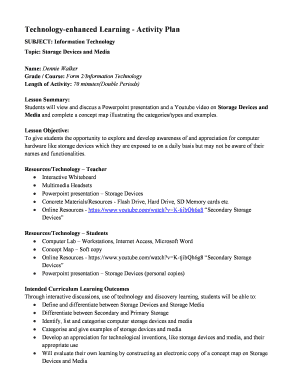 Fillable Online Topic: Storage Devices and Media Fax Email Print ...