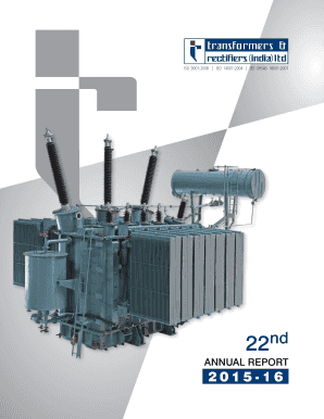 Fillable Online annual report - Transformers & Rectifiers Fax Email Print - pdfFiller