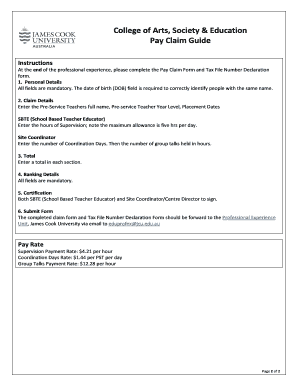 Fillable Online Tax File Number Declaration Form - Department for ...