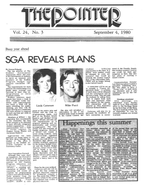 Fillable Online sga reveals plans - UWSP Fax Email Print - pdfFiller