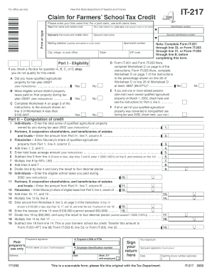 Fillable Online Form IT-217 Fax Email Print - pdfFiller