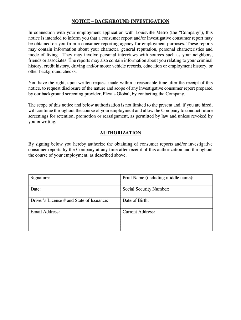 Fillable Online Disclosure and Authorization Form (SAMPLE) Fax Email ...