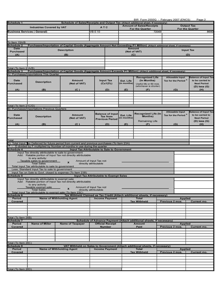 2550q - Fill Online, Printable, Fillable, Blank | pdfFiller