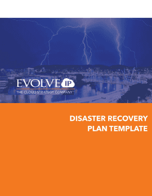 Fillable Online DR Plan Template Fax Email Print - pdfFiller