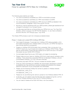 Fillable Online Tax Year End How to upload IRP5 files for InfoSlips ...