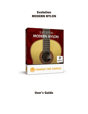 Evolution Modern Nylon No Download Needed - Fill Online, Printable, Fillable, Blank | pdfFiller