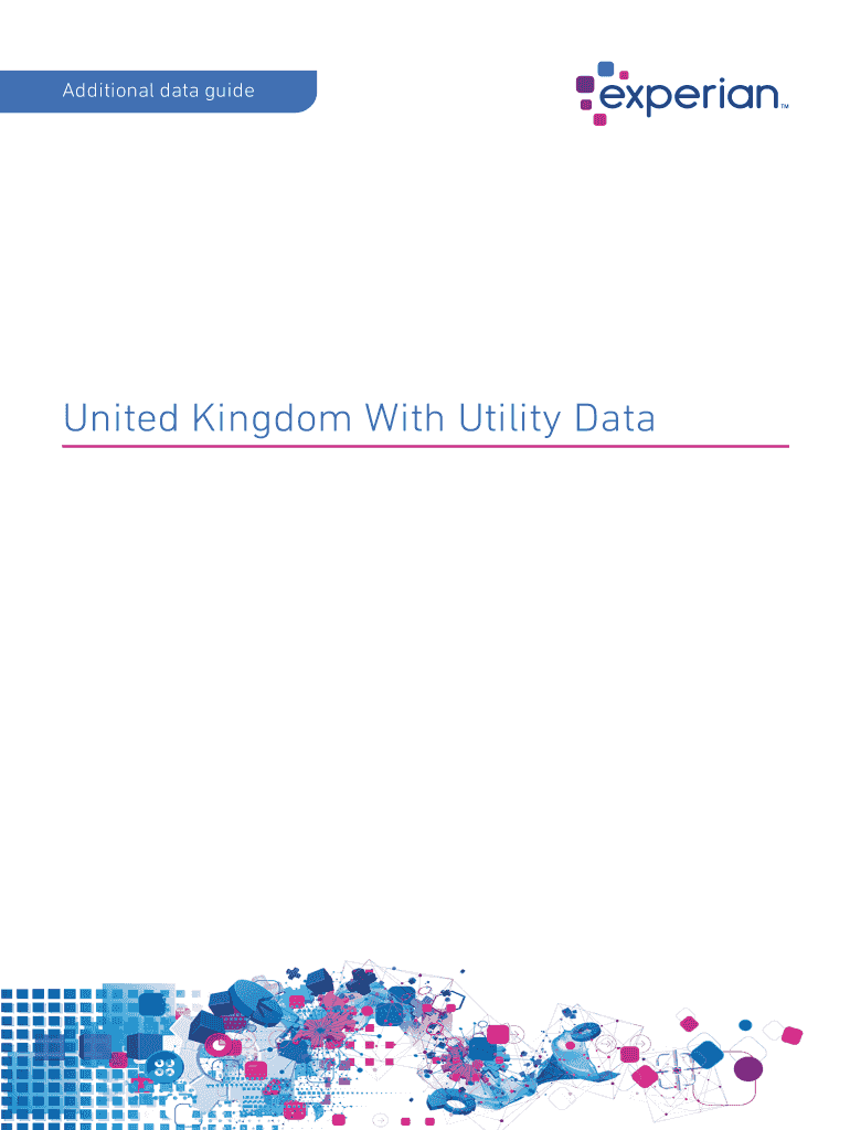 Fillable Online United Kingdom With Utility Data Guide. This guide from Experian Data Quality ...