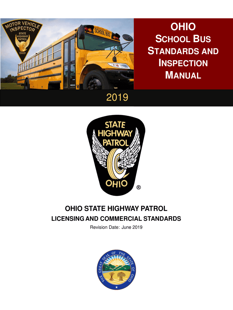 Fillable Online ohio school bus inspection manual - Ohio State Highway ...