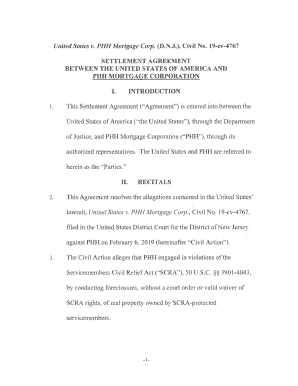 Phh Mortgage Lawsuit - Fill Online, Printable, Fillable, Blank | pdfFiller