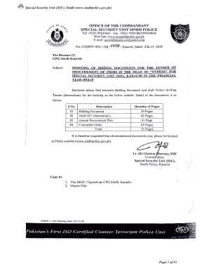 Fillable Online (SSU), Sindh - Sindh Police Fax Email Print - pdfFiller