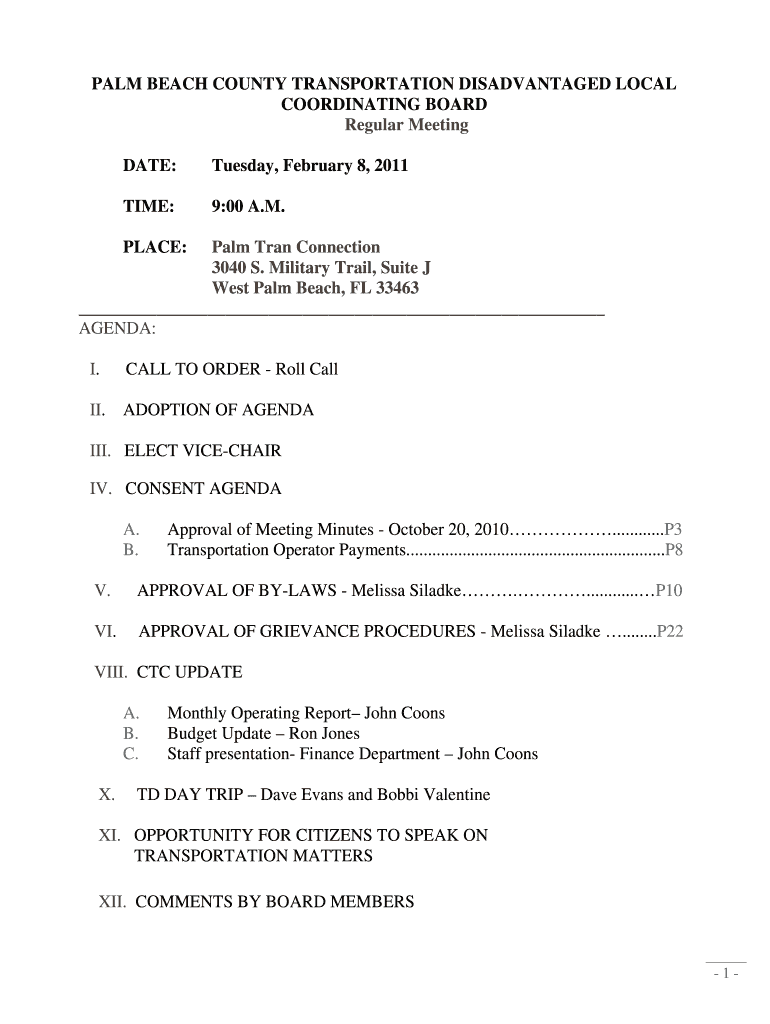 Fillable Online Palm Tran Connection Fax Email Print - pdfFiller
