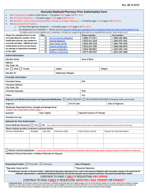 Fillable Online For Drug Requests (unless noted below) Complete ONLY ...