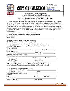 Fillable Online Development Services Department Building / Planning ...