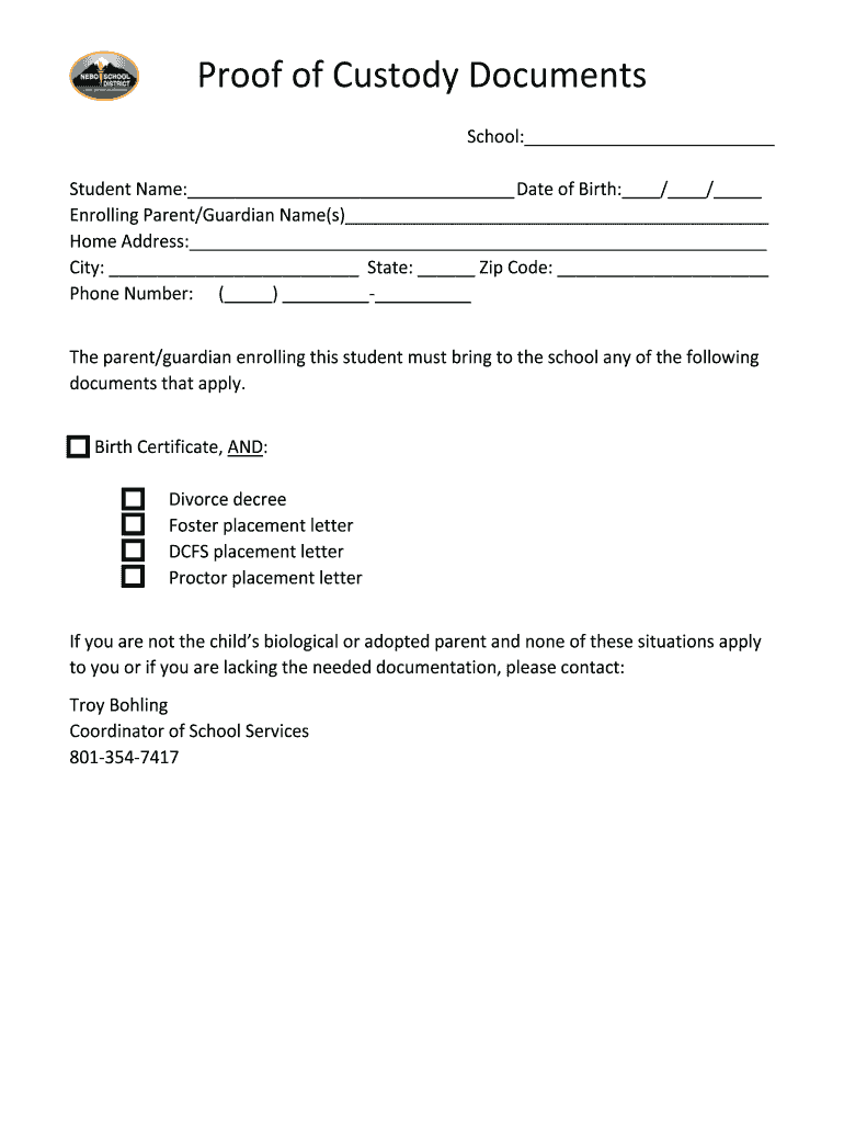 Proof Of Custody Documents Fill Out Sign Online DocHub Proof Of Custody Documents Fill Out Sign Online DocHub