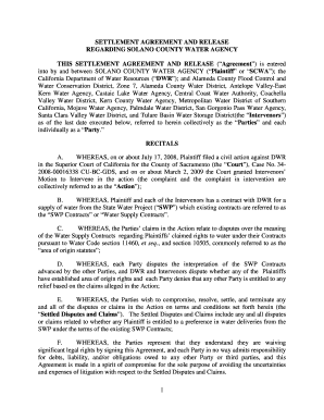 Fillable Online 1 ADDENDUM TO THE SETTLEMENT AGREEMENT AND RELEASE ...