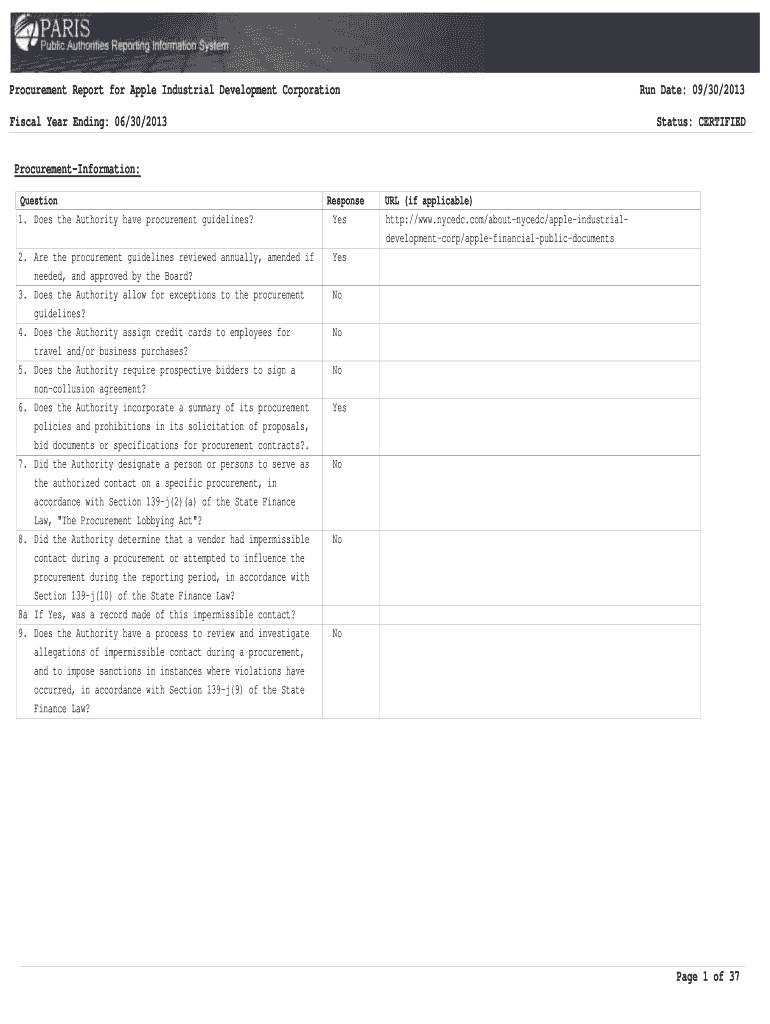 Fillable Online bid documents or specifications for procurement ...
