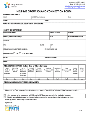 Fillable Online HELP-ME-GROW-ENGLISH-CONNECTION-FORM Fax Email Print ...