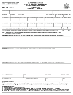 Fillable Online ANALYSIS OF IMPROPER PAYMENT/ Fax Email Print - pdfFiller