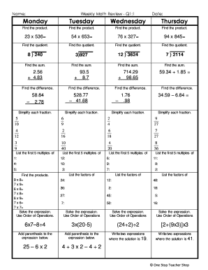 Fillable Online Quotient Definition (Illustrated Mathematics Dictionary ...