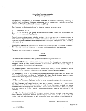 Fillable Online HEALTH CARE SERVICE PROVIDER AGREEMENT Fax Email Print ...