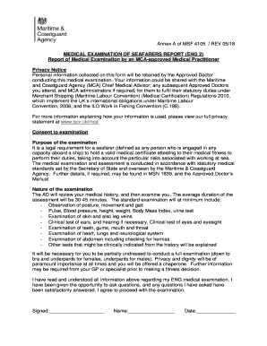 Fillable Online Annex A of MSF 4105 / REV 05/18 Fax Email Print - pdfFiller