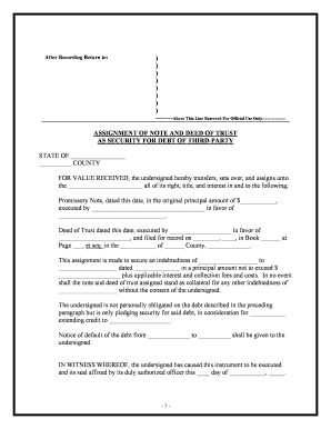 Deed Security - Fill Online, Printable, Fillable, Blank | pdfFiller