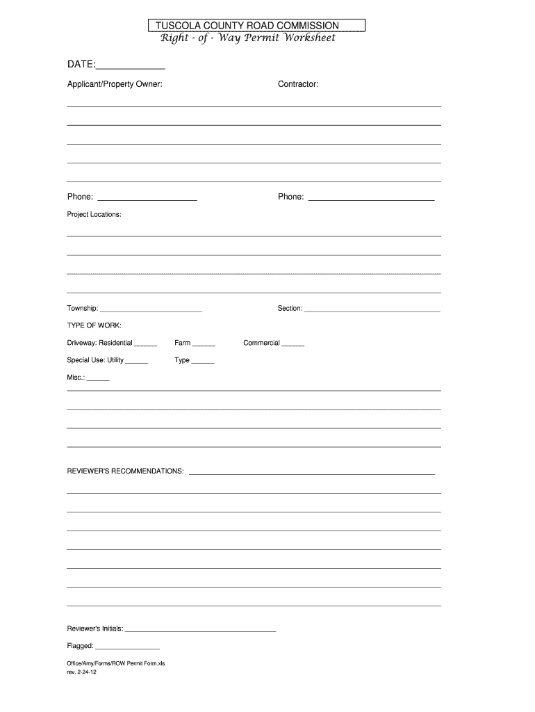 Fillable Online Residential Building Permit Application - SCMCCI Fax ...