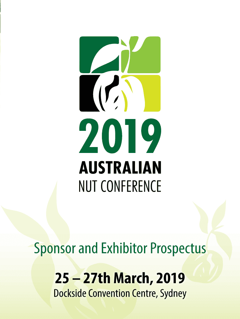 Fillable Online nutindustry org ADX20 SYDNEY EXHIBITION PROSPECTUS Fax ...