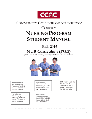 Fillable Online wcms-staging ccac COMMUNITY COLLEGE OF ALLEGHENY COUNTY ...