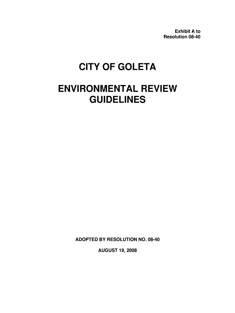 Fillable Online A Summary of the California Environmental Quality Act ...