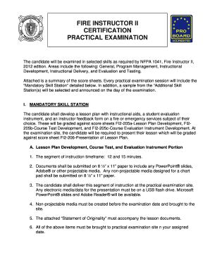Fillable Online fire service instructor ii - Alaska Department of Public Safety Fax Email Print ...