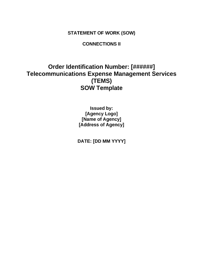 telecom expense management rfp Doc Template | pdfFiller