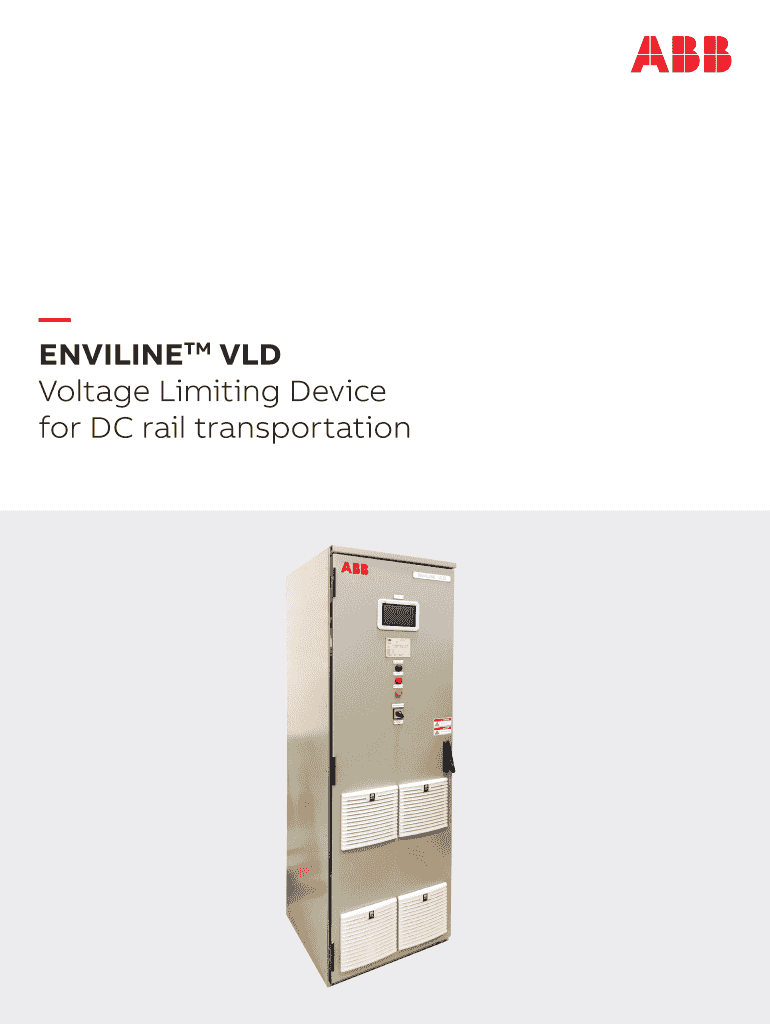 Fillable Online ENVILINETM VLD Voltage Limiting Device for DC rail ...