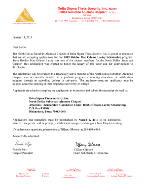 North Dallas Suburban Delta Sigma Theta - Fill Online, Printable ...