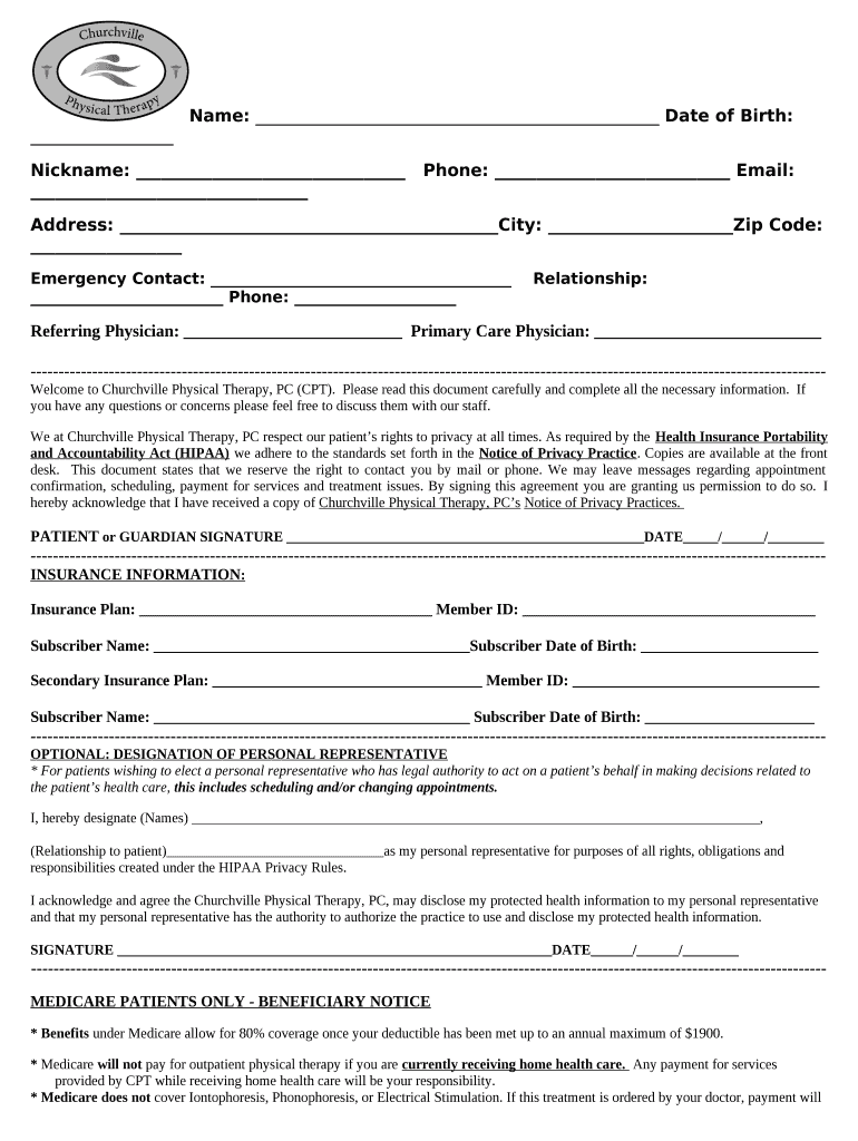 New Patient Ination - DFW Skin Surgery Center Doc Template | pdfFiller