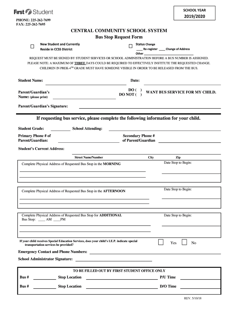 Fillable Online New Student and Currently Fax Email Print - pdfFiller