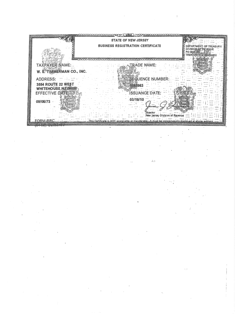 Fillable Online Obtaining a Business Registration Certificate Fax Email ...