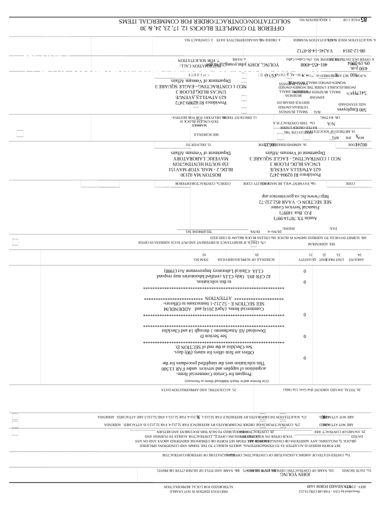 Online Solicitation/Contract/Order for Commercial ItemsGSA ... Doc ...