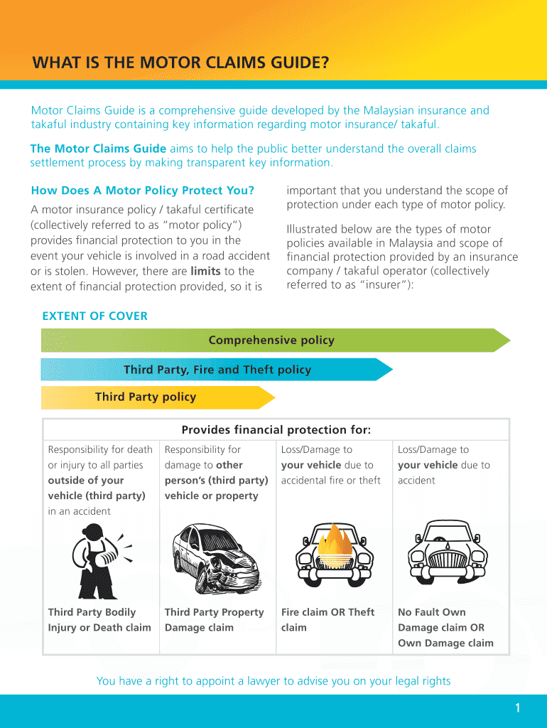 Fillable Online Motor claims guide - RHB Bank Berhad Fax Email Print ...