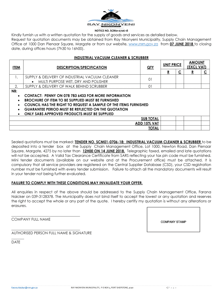 Fillable Online Request For Quotation Rfq Rfqs Findrfp Fax Email