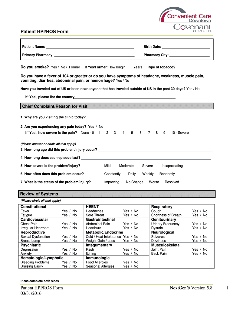 Ros Form - Fill Online, Printable, Fillable, Blank | pdfFiller