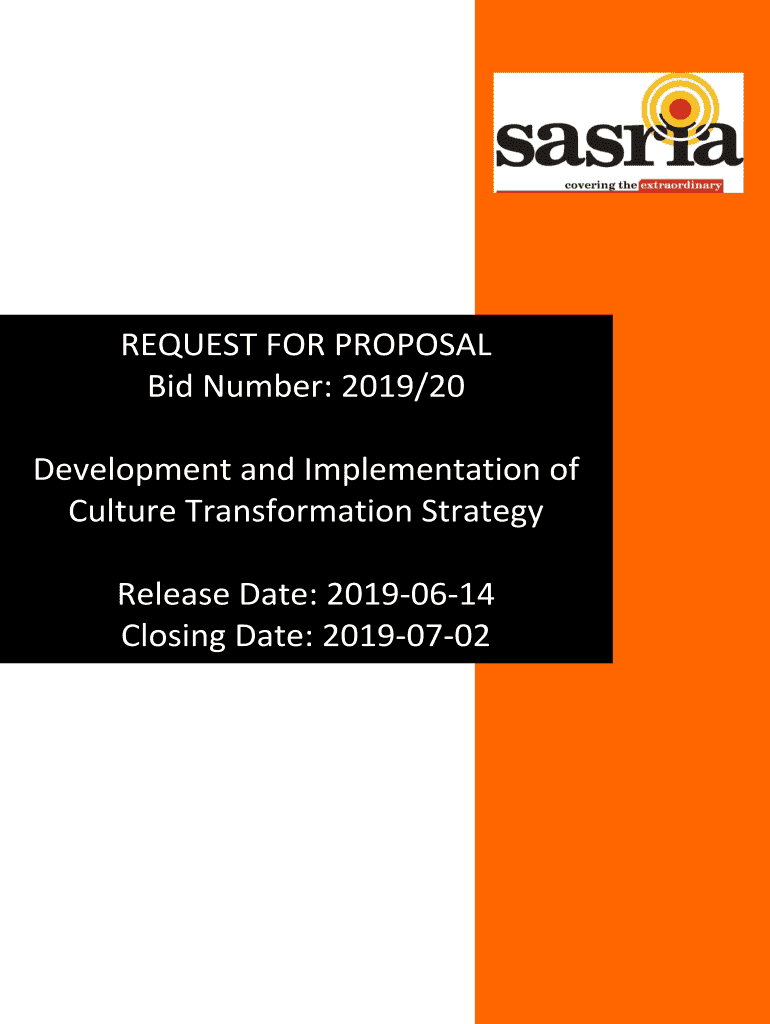 Rfp Invitation Letter - Fill Online, Printable, Fillable, Blank | pdfFiller