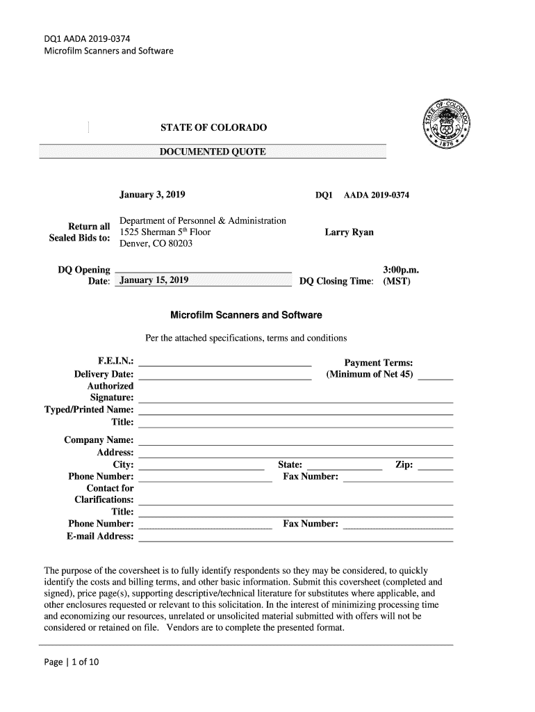 Fillable Online What's NewDPA - Colorado.gov Fax Email Print - pdfFiller