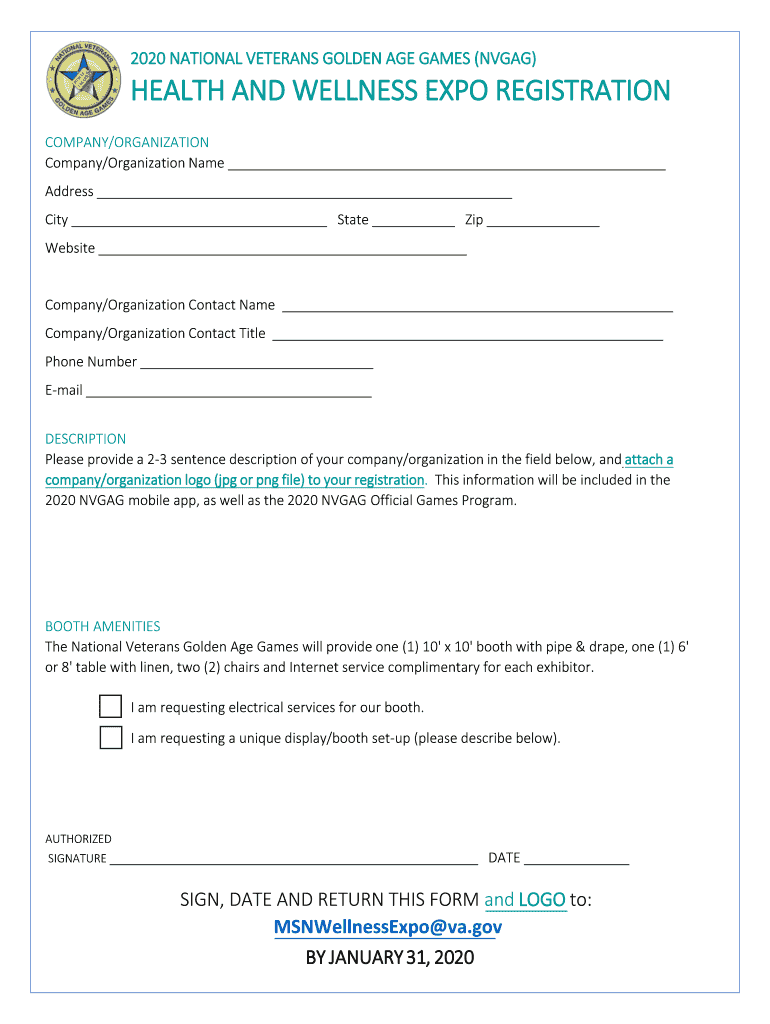 Fillable Online Expo Registration Form.pub Fax Email Print - pdfFiller