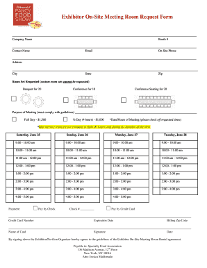 Fillable Online EMR Request form - Specialty Food Association Fax Email ...