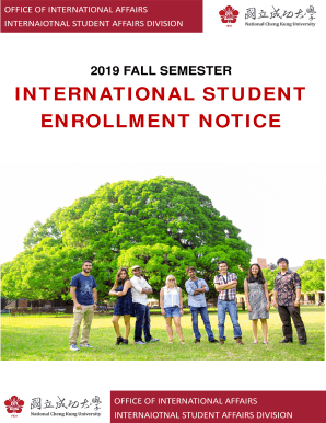 Fillable Online admissions oia ncku edu Enrollment - NCKU-National ...