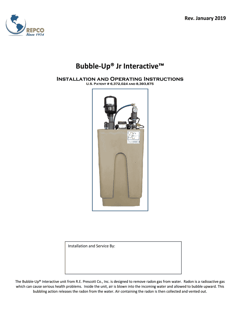 Fillable Online January 2019-Bubble-Up Jr booklet FULL PAGE VERSION Fax ...