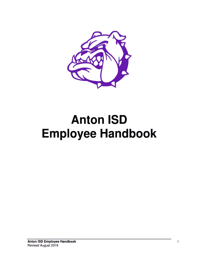 Fillable Online Celina Independent School District Employee Handbook ...
