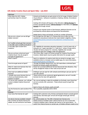 Fillable Online Adobe Creative Cloud IT - London Grid for Learning ...